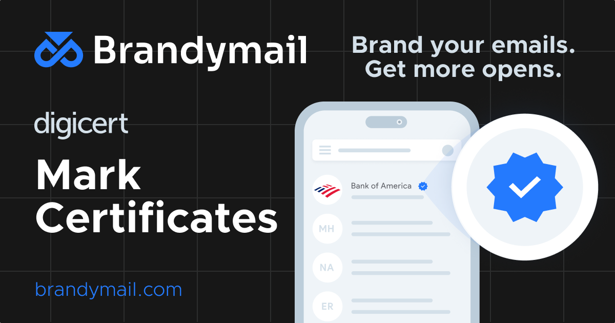 DigiCert Mark Certificates: VMC & CMC for Email Brand Trust | Brandymail